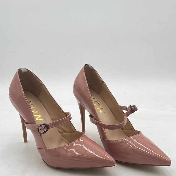 YDN | Shoes | Ydn Womens Pointy Toe High Heels Mary Jane Pumps With ...